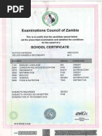 Study Certificate Format | PDF