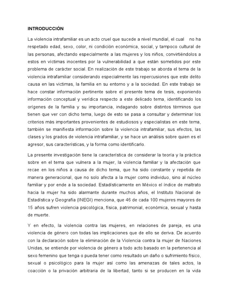 Borrador Proyecto Ratatula | PDF | La violencia contra las mujeres ...