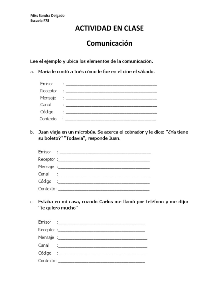 Actividad en Clase | PDF