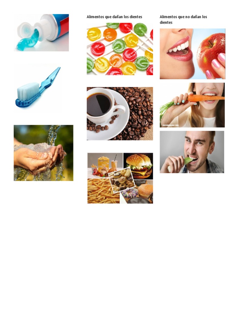 Alimentos Que Dañan Los Dientes Pdf