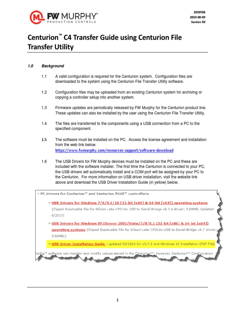 C4 Transfer Guide | PDF