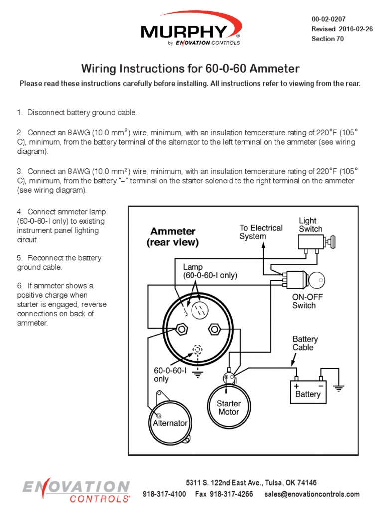 MURPHY 60060_wiring | PDF