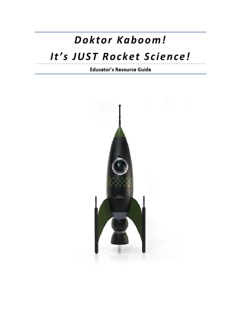 Its Just Rocket Science Study Guide | PDF | Force | Physics
