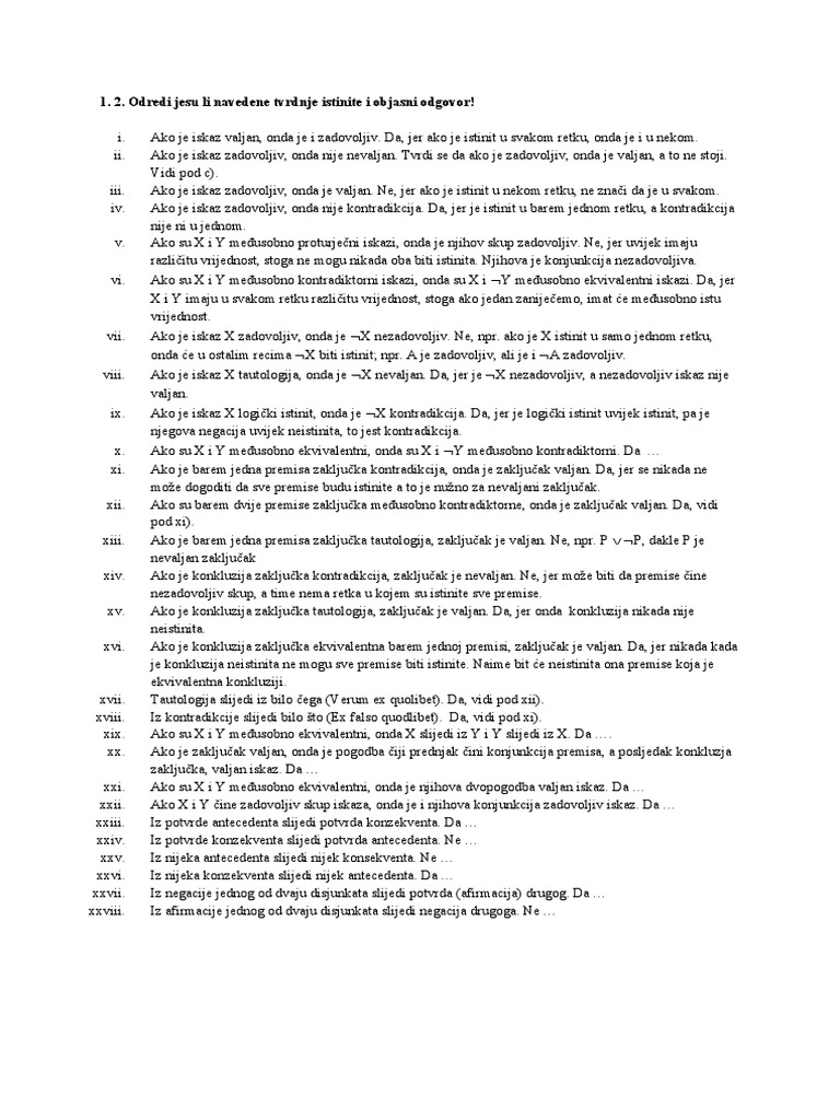 Pitanja Za Usmeni | PDF