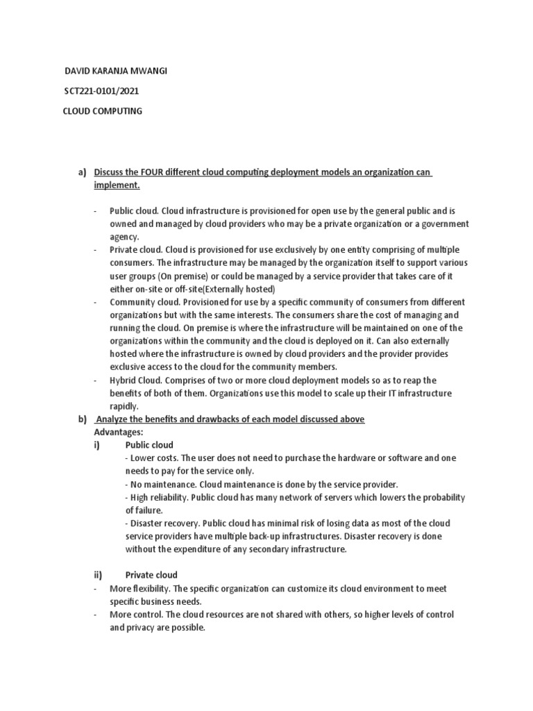 Cloud Computing Pdf Cloud Computing Virtual Machine