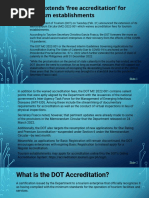 DOT Accreditation Application Process | PDF | Business | Employment