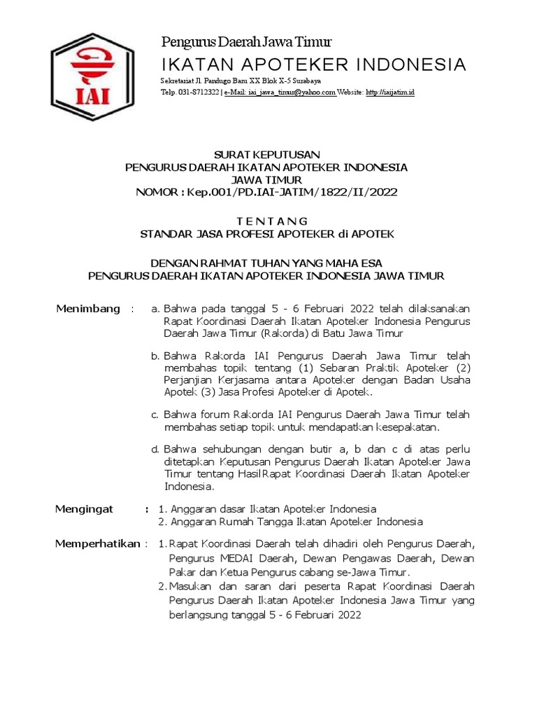 Standar Jasa Apoteker Pdf