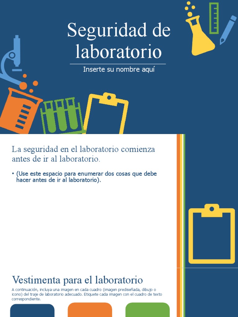 Seguridad de Laboratorio | PDF