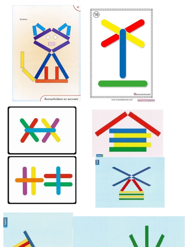 Ejercicos Con Palos de Paleta | PDF