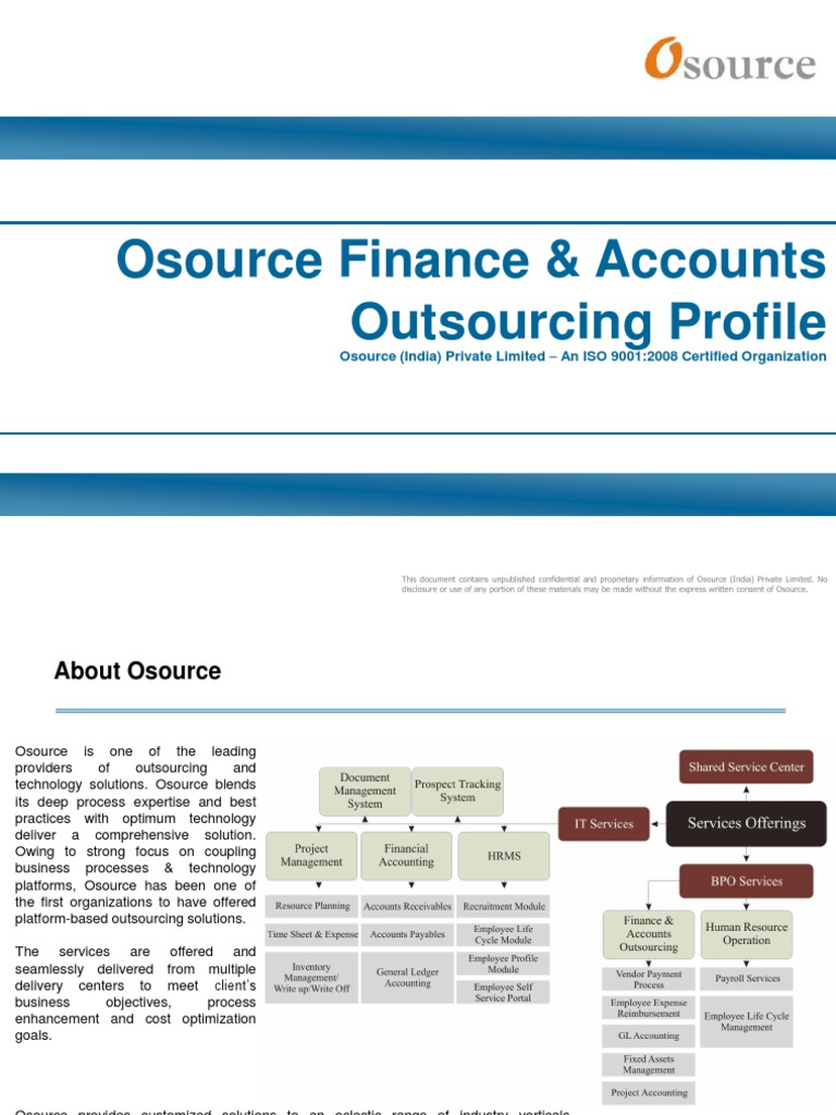 Osource FAO Profile | PDF | Business Process | Invoice