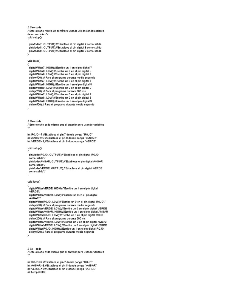 Codigos Imprimir | PDF | C ++ | Desarrollo de software