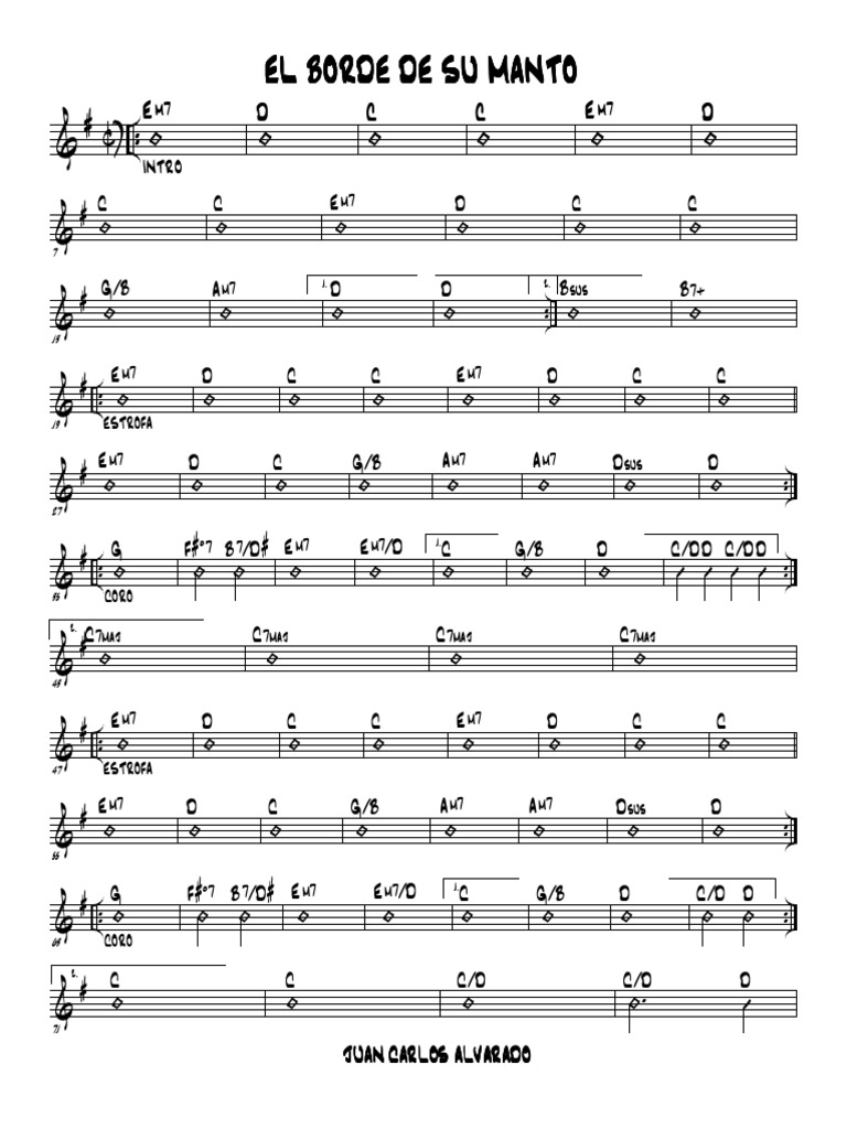 JCA - El Borde de Su Manto - em | PDF