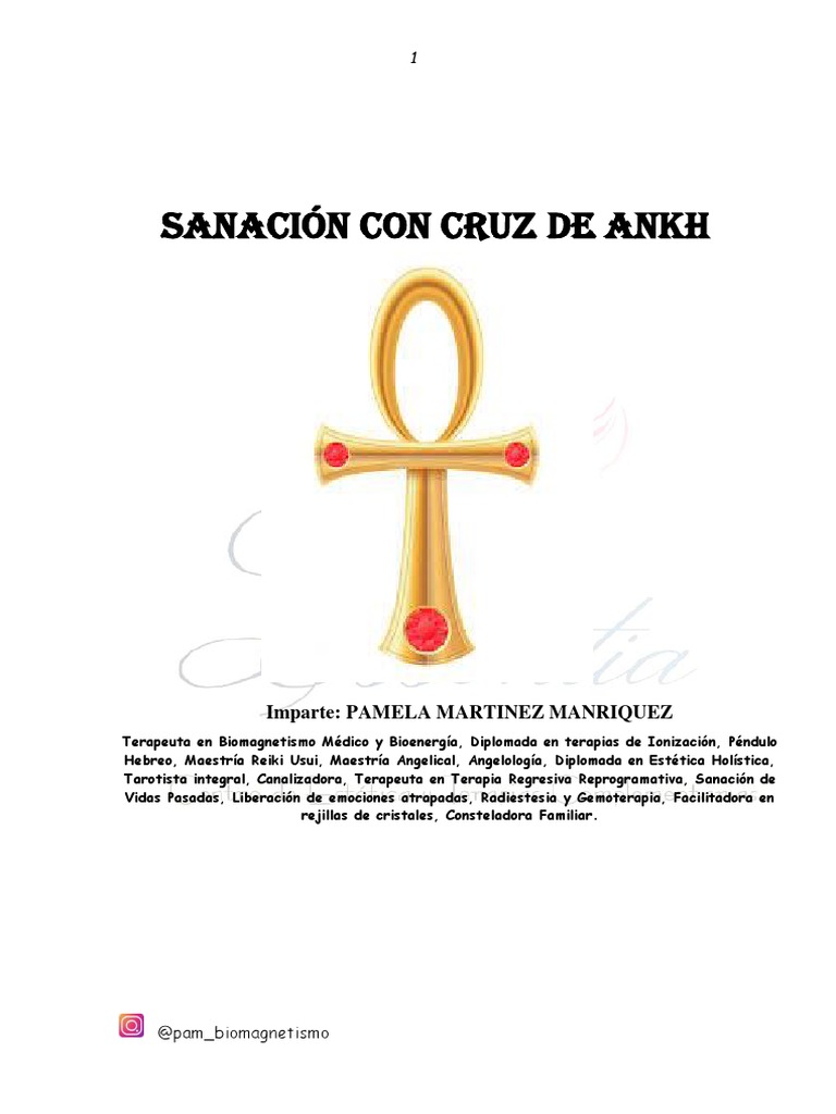 Manual Cruz Ankh Essentia PDF | Descargar gratis PDF | Importar | Amor