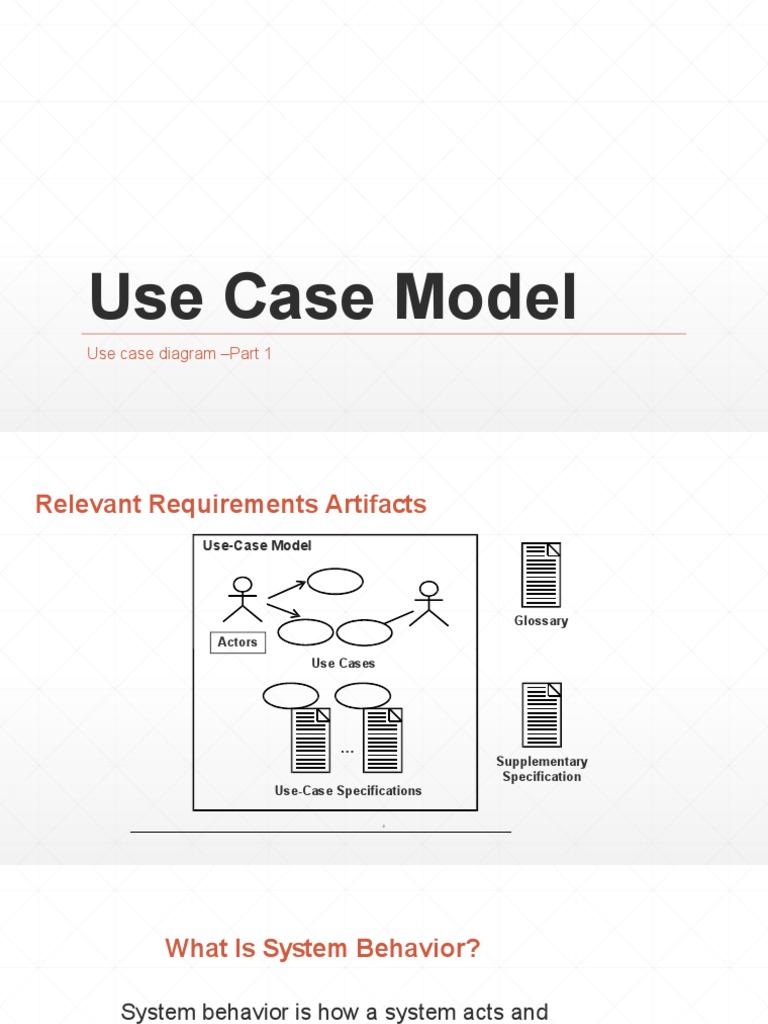 ct1414 Lecture - 3 Part1 | PDF | Use Case | System