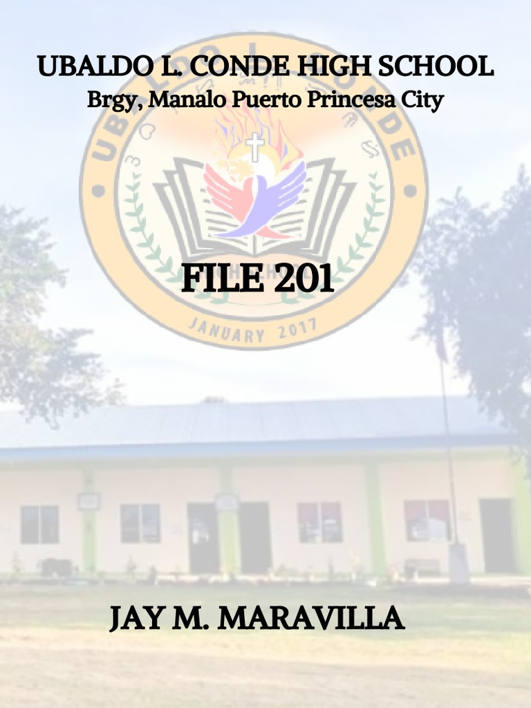 File 201 - Ubaldo L. Conde High School | PDF