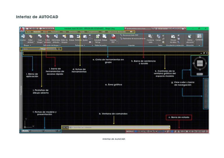 Interfaz AUTOCAD | PDF