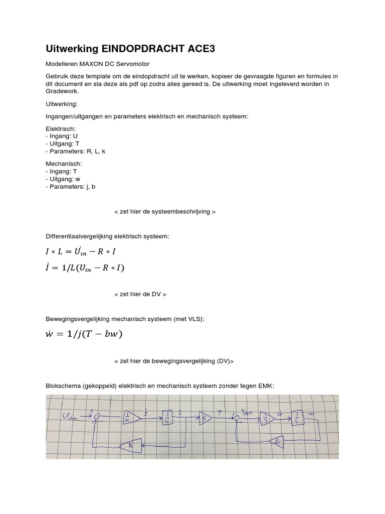 Uitwerking EINDOPDRACHT ACE3 (1) - Kopie PDF | PDF