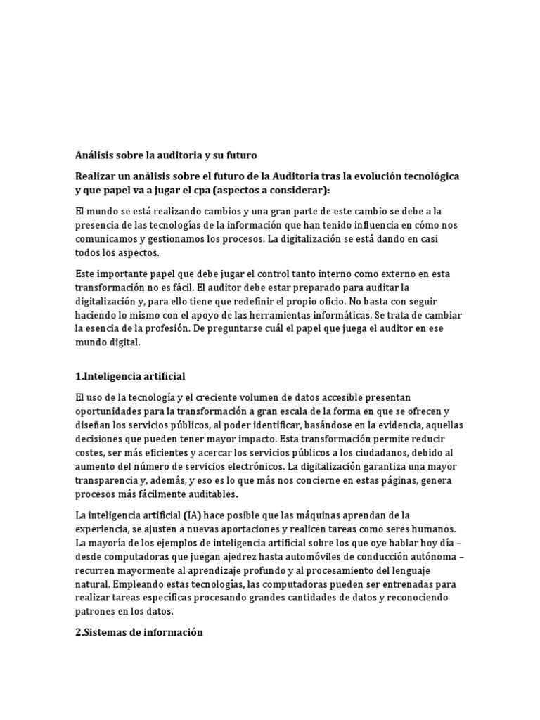 Analisis Auditoria Informatica | PDF | La seguridad informática | Seguridad