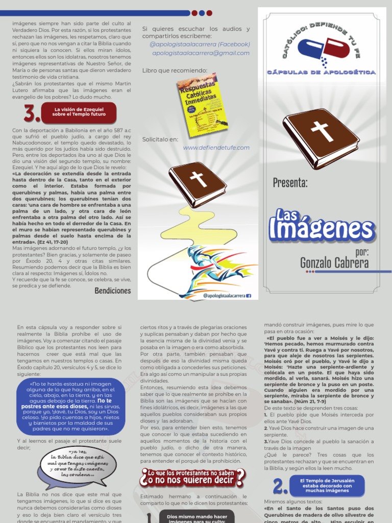 Triptico 2 | PDF | Moisés | Biblia