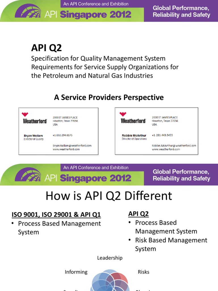 Api Q2 | PDF | Supply Chain | Risk