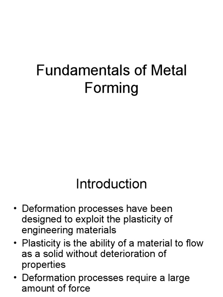 Blanking & Piercing (Handout) | PDF | Deformation (Engineering) | Friction