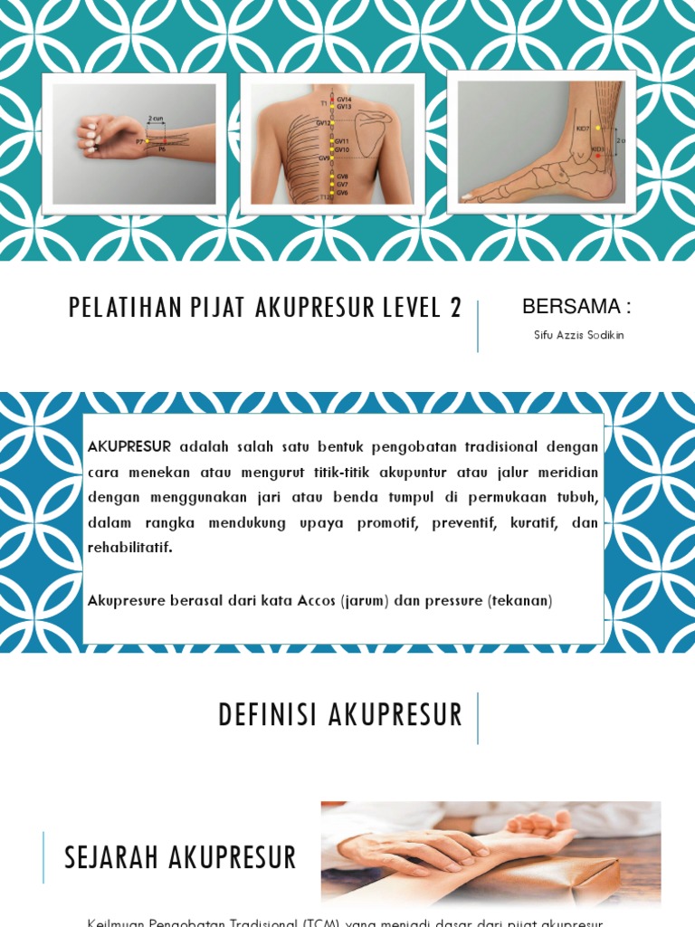 Materi Akupresur | PDF