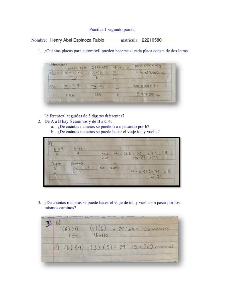 Tecnicas de Conteo PDF | PDF