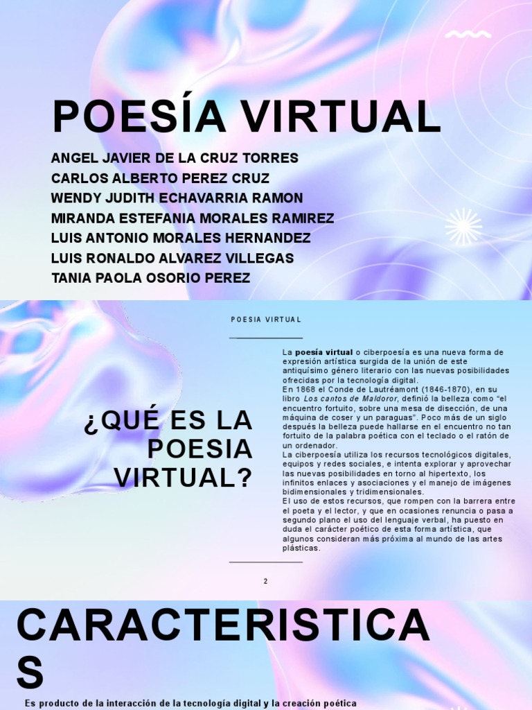 Poesía Virtual | PDF | Poesía | Las artes