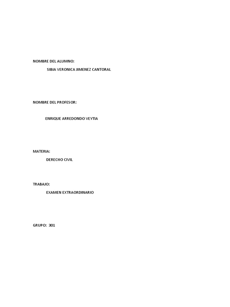 Examen Sibia | PDF | Propiedad | Ley de Propiedad Examen Sibia | PDF | Propiedad | Ley de Propiedad