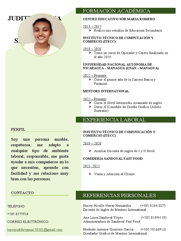 CV Judith | PDF