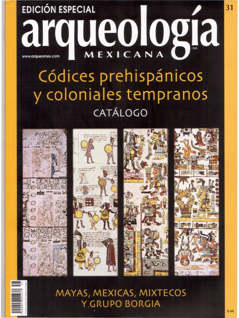 31 Códices Prehispánicos y Coloniales Tempranos Esp PDF | PDF ...