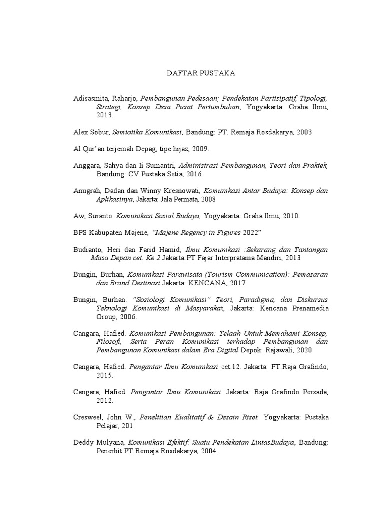 Daftar Pustaka S3 | PDF