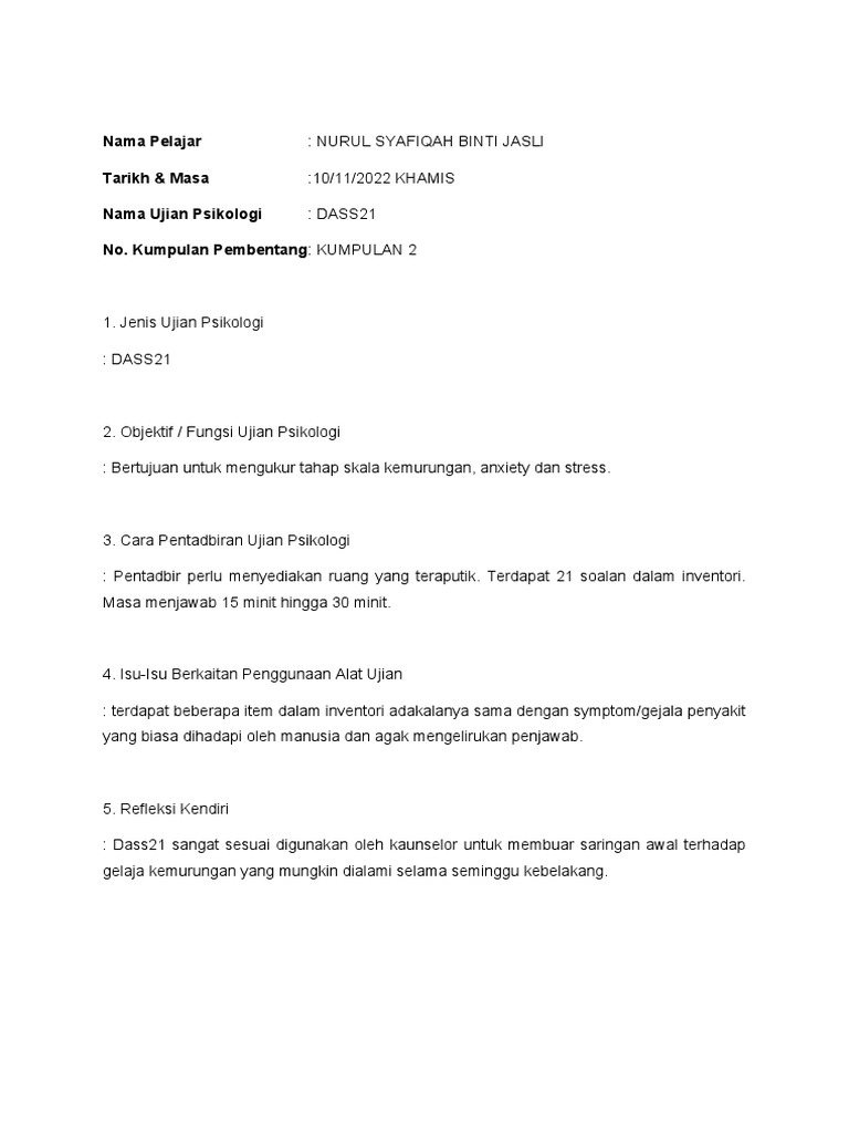Dass 21 Pdf