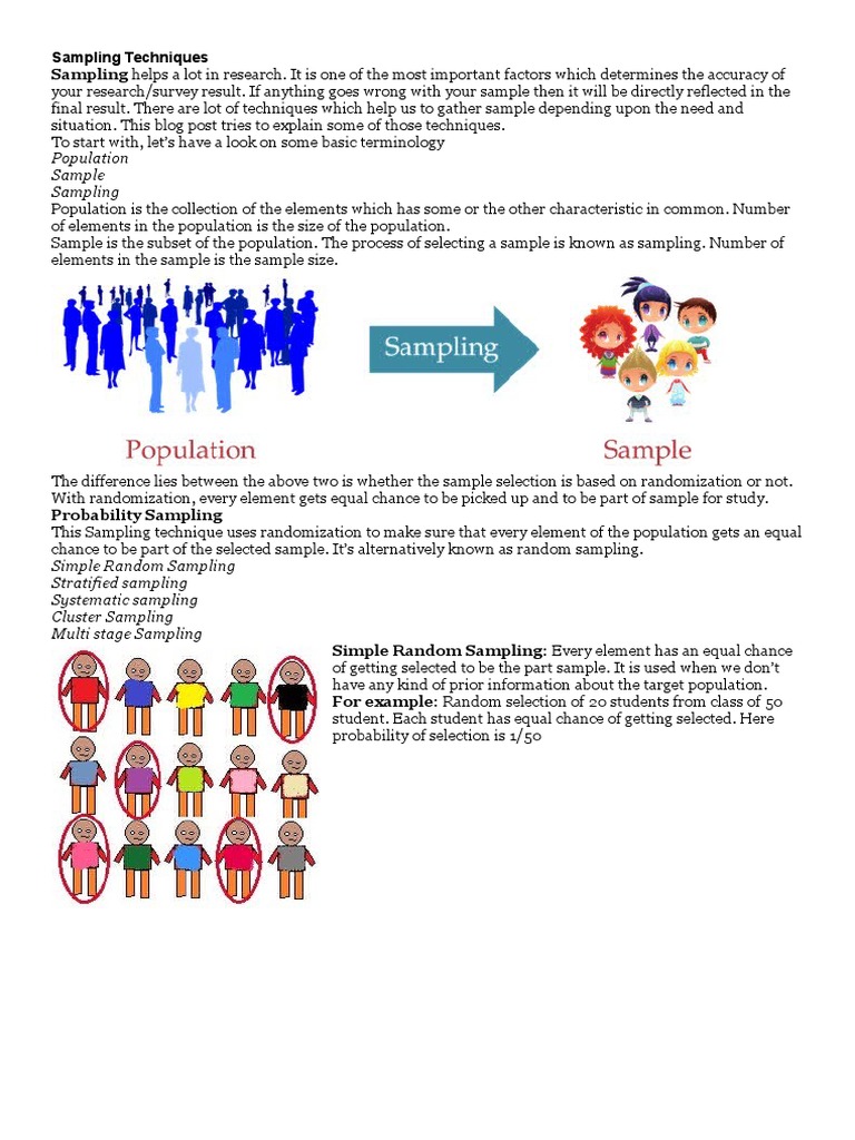 Sampling Techniques | PDF | Sampling (Statistics) | Quantitative Research Sampling Techniques | PDF | Sampling (Statistics) | Quantitative Research