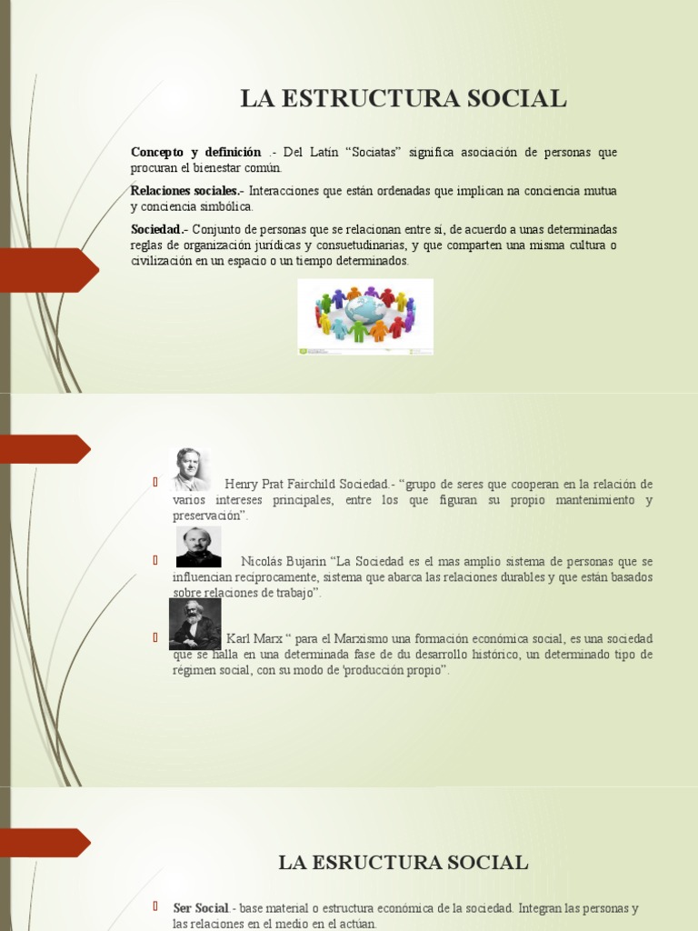 2 La Estructura Social | PDF | Sociedad | Institución