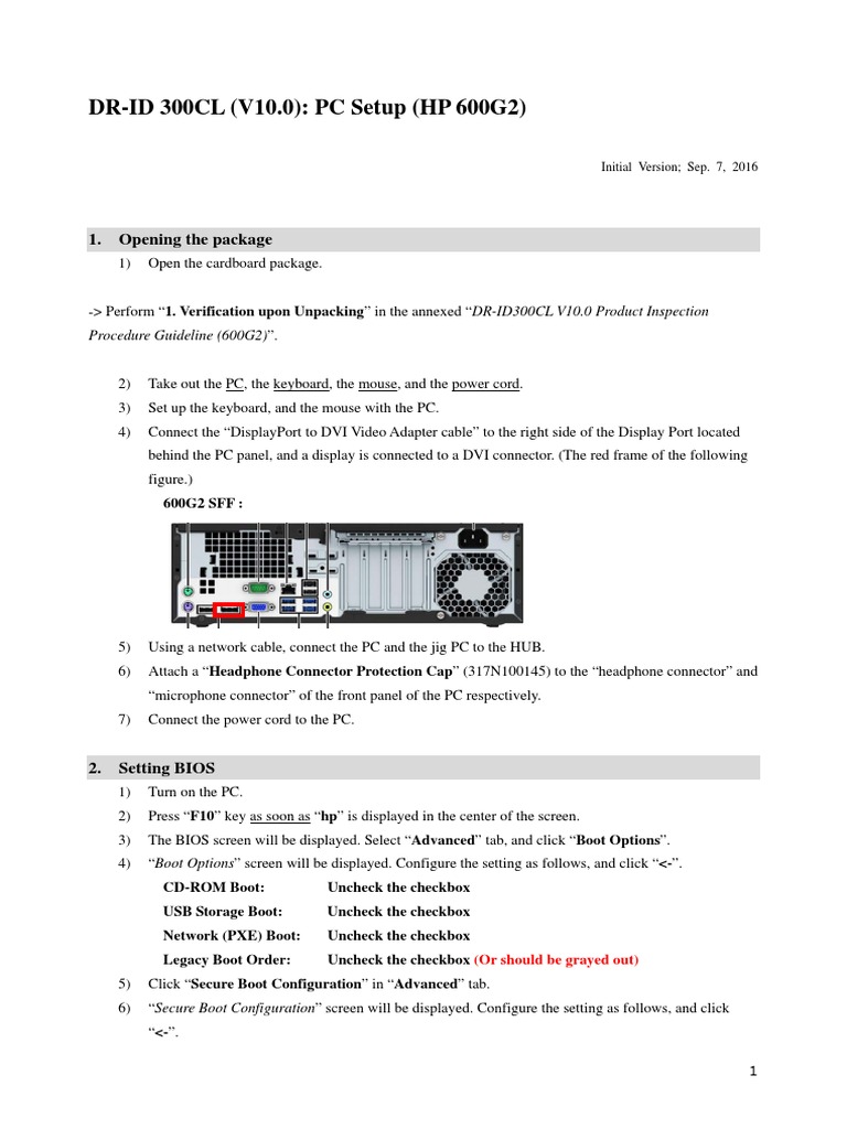 HP 600G2 PC Setup & Configuration Guide | PDF | Internet Information Services | Personal Computers
