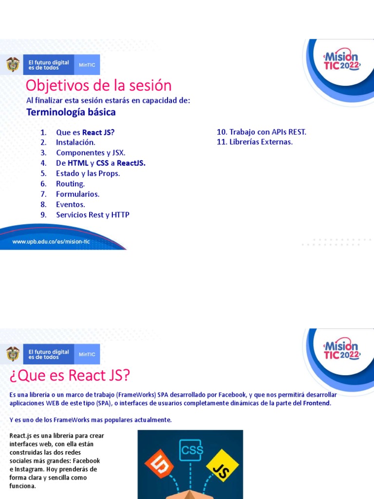 MisionTIC Ciclo4 ReactJS Ecommerce V5 | PDF | Red mundial | Internet y web MisionTIC Ciclo4 ReactJS Ecommerce V5 | PDF | Red mundial | Internet y web