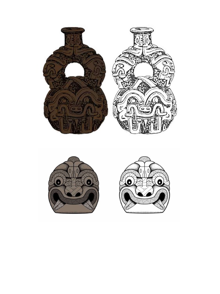 Dibujos de La Cultura Chavin | PDF Dibujos de La Cultura Chavin | PDF