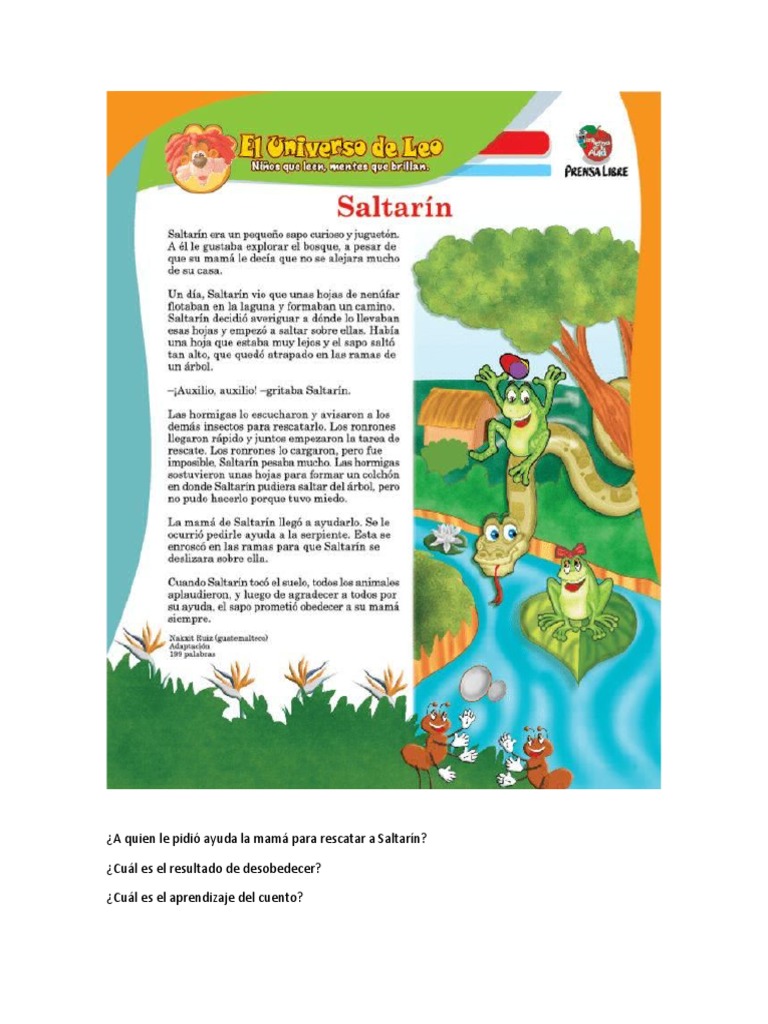 Saltarin Cuento | PDF