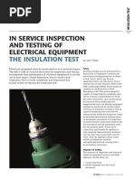 Insulation Test Report Format | PDF