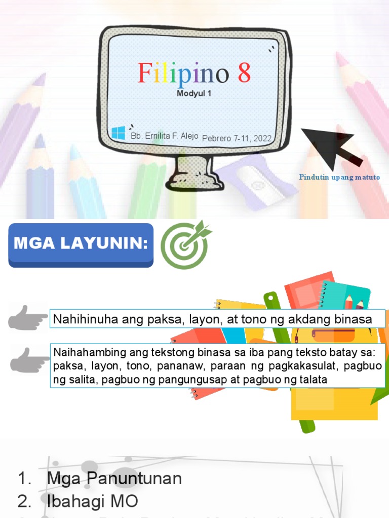 Modyul 3 1 Grade8 Pdf