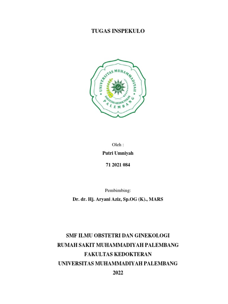 Inspekulo Putri | PDF