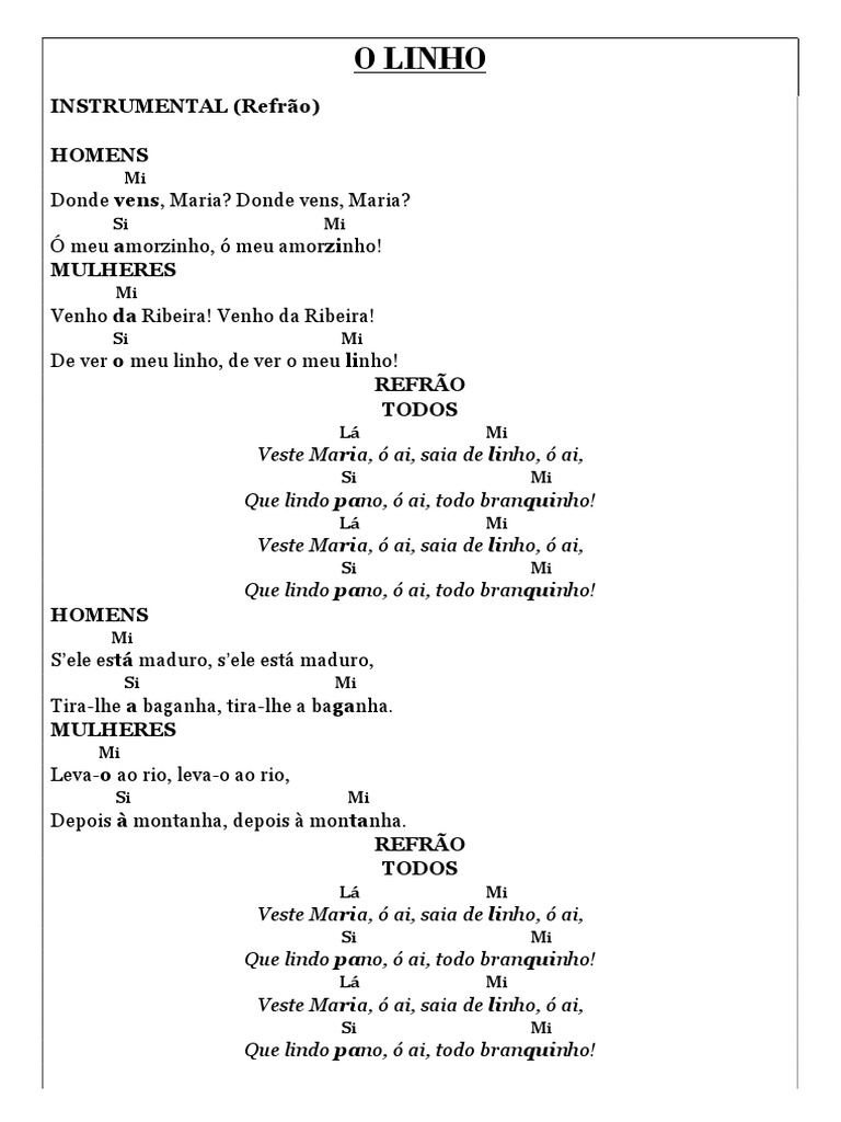 Donde Vens, Maria? Saia de Linho | PDF | Estilo de vida