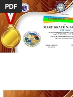 Certificate of Participation For Muses | PDF