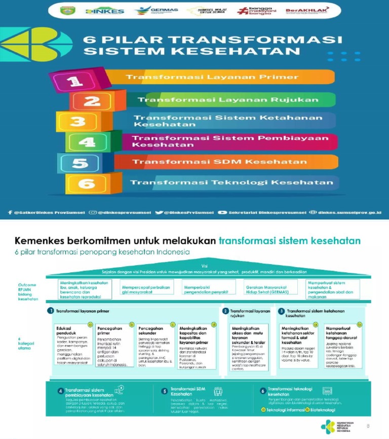 6 Pilar Transformasi Kesehatan | PDF