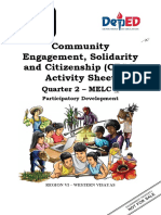 2nd Sem - Q2 - Mod. 2 - Wk. 3&4 - CESC 12 | PDF | Methodology | Needs Assessment