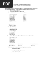HOA Board Election Nomination Form | PDF | Government | Business