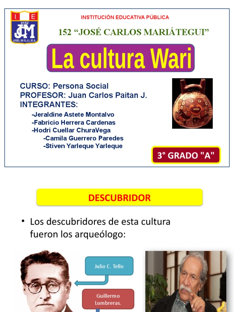 Cultura Wari | PDF | Arte