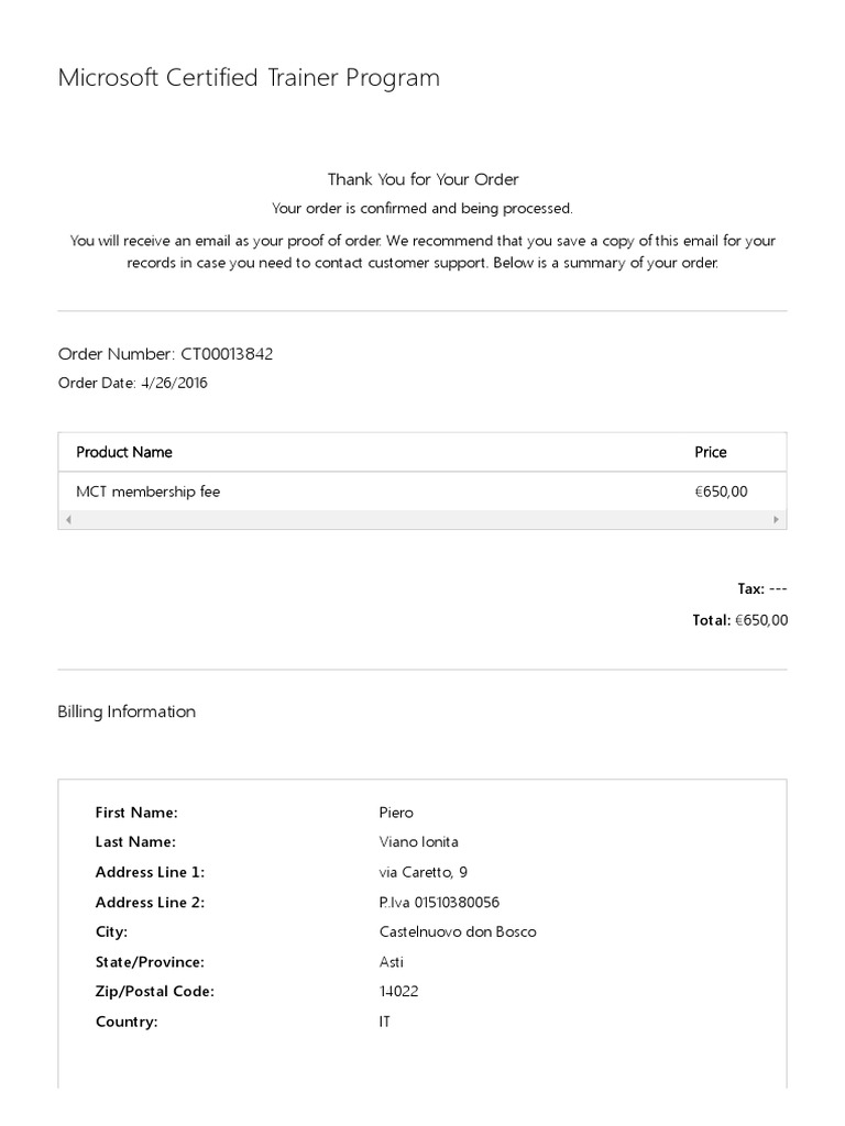 Microsoft Certified Trainer Program | PDF