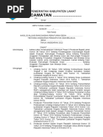 CONTOH PERDES Bumdes | PDF